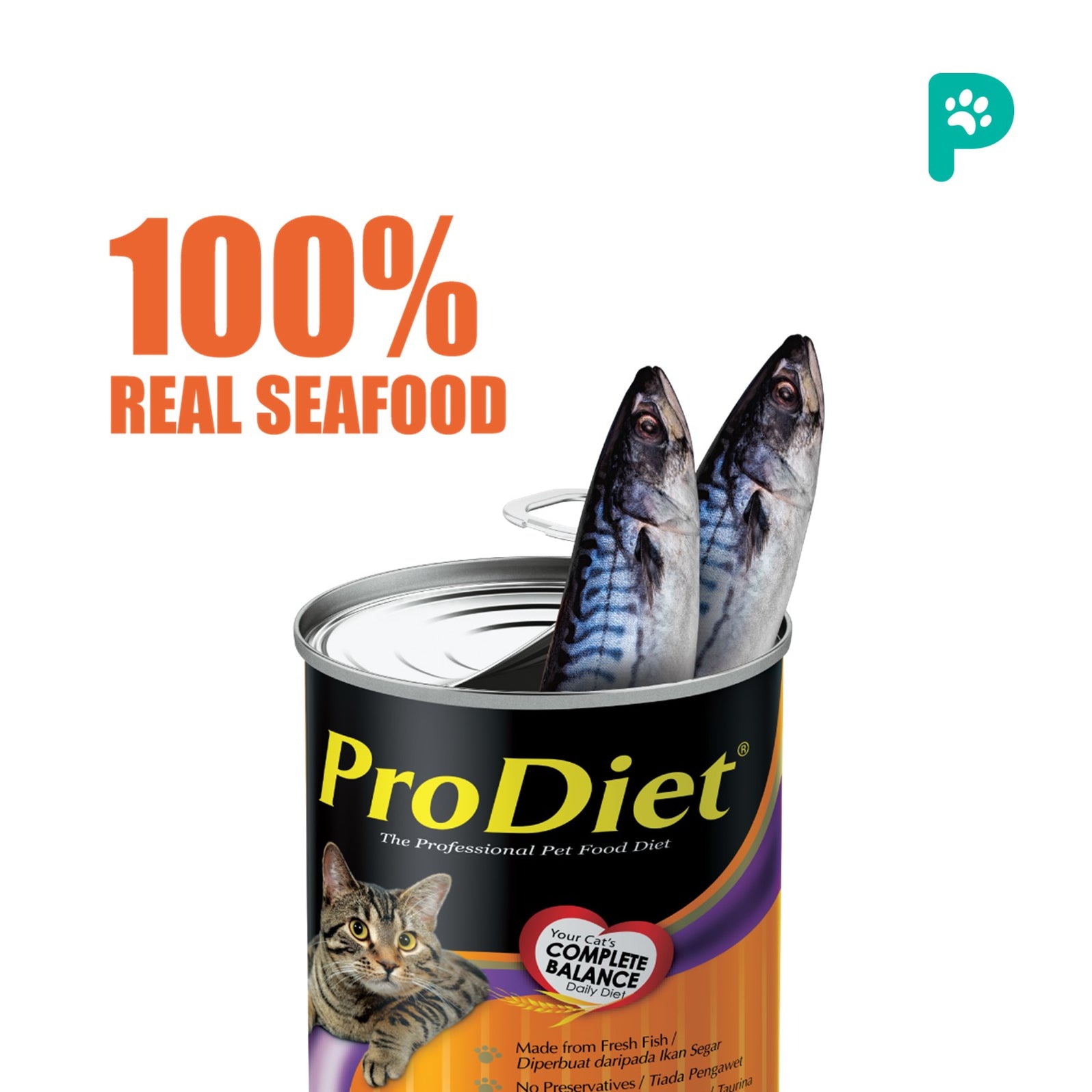 ProDiet 400G Wet Cat Food (Mackerel) — PetSupply.my